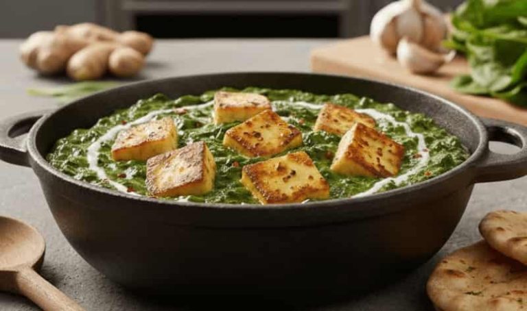 Jamie Oliver 5 Ingredients Saag Paneer Recipe