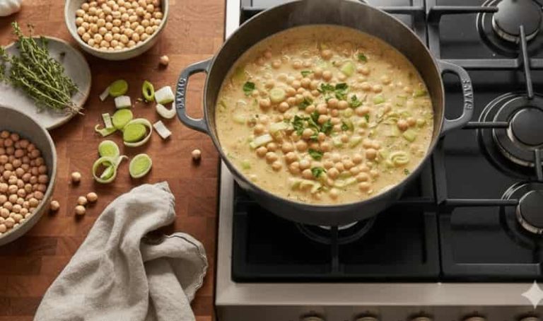 Jamie Oliver Chickpea and Leek Soup Recipe